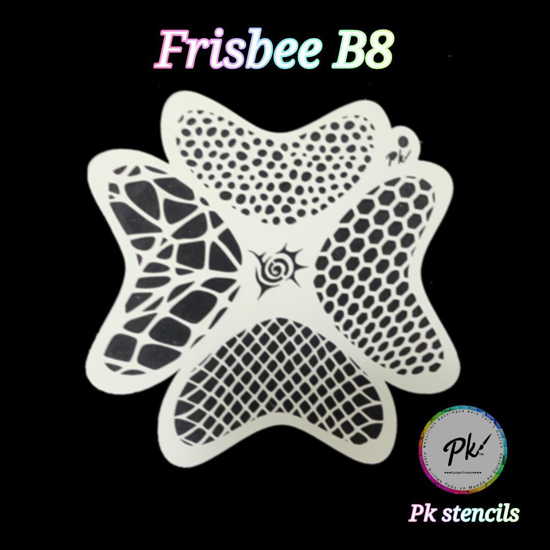 PK Frisbee Stencils B8 – Kryvaline Body Art Makeup